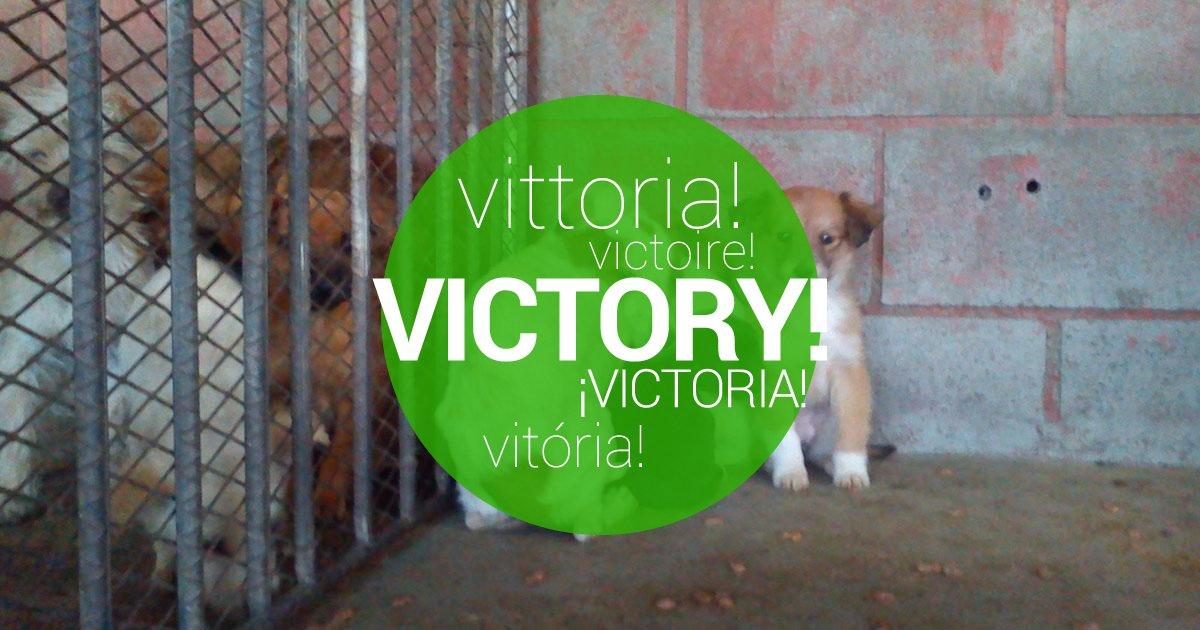 Victory confirmed! Defend the rights of animals